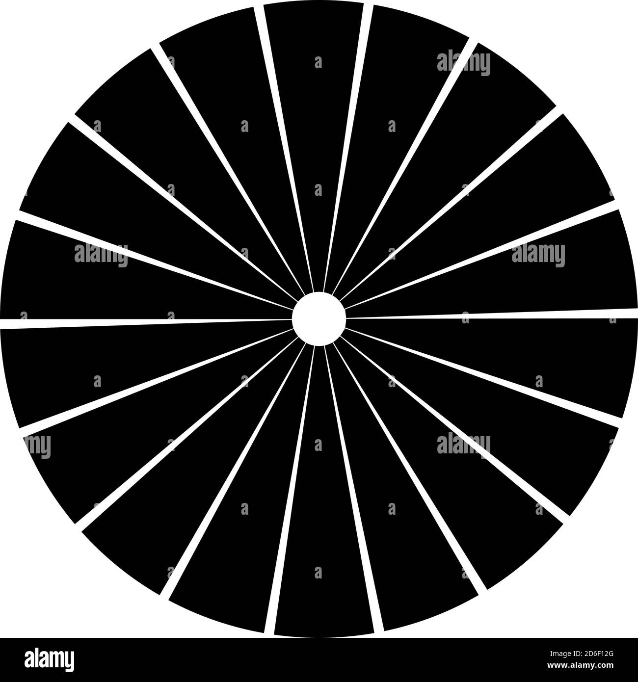 Circular radial, radiating lines, beams, rays. Geometric circle vector ...