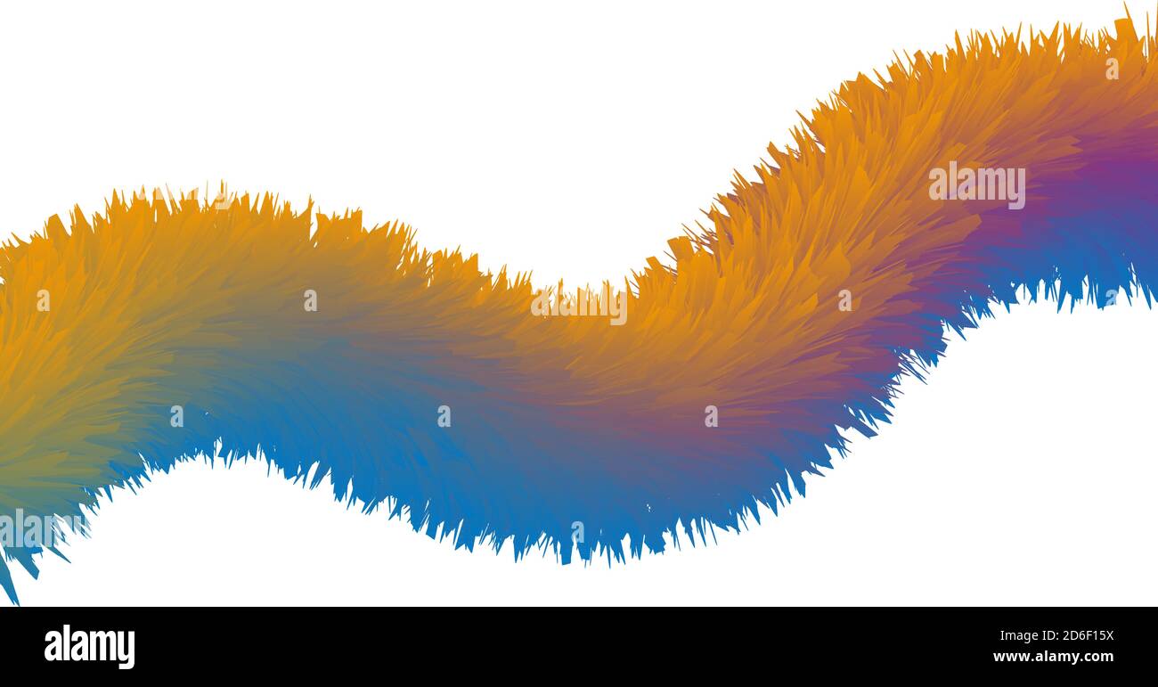 Color fluffy wave abstract modern deluxe background. Vector design ...