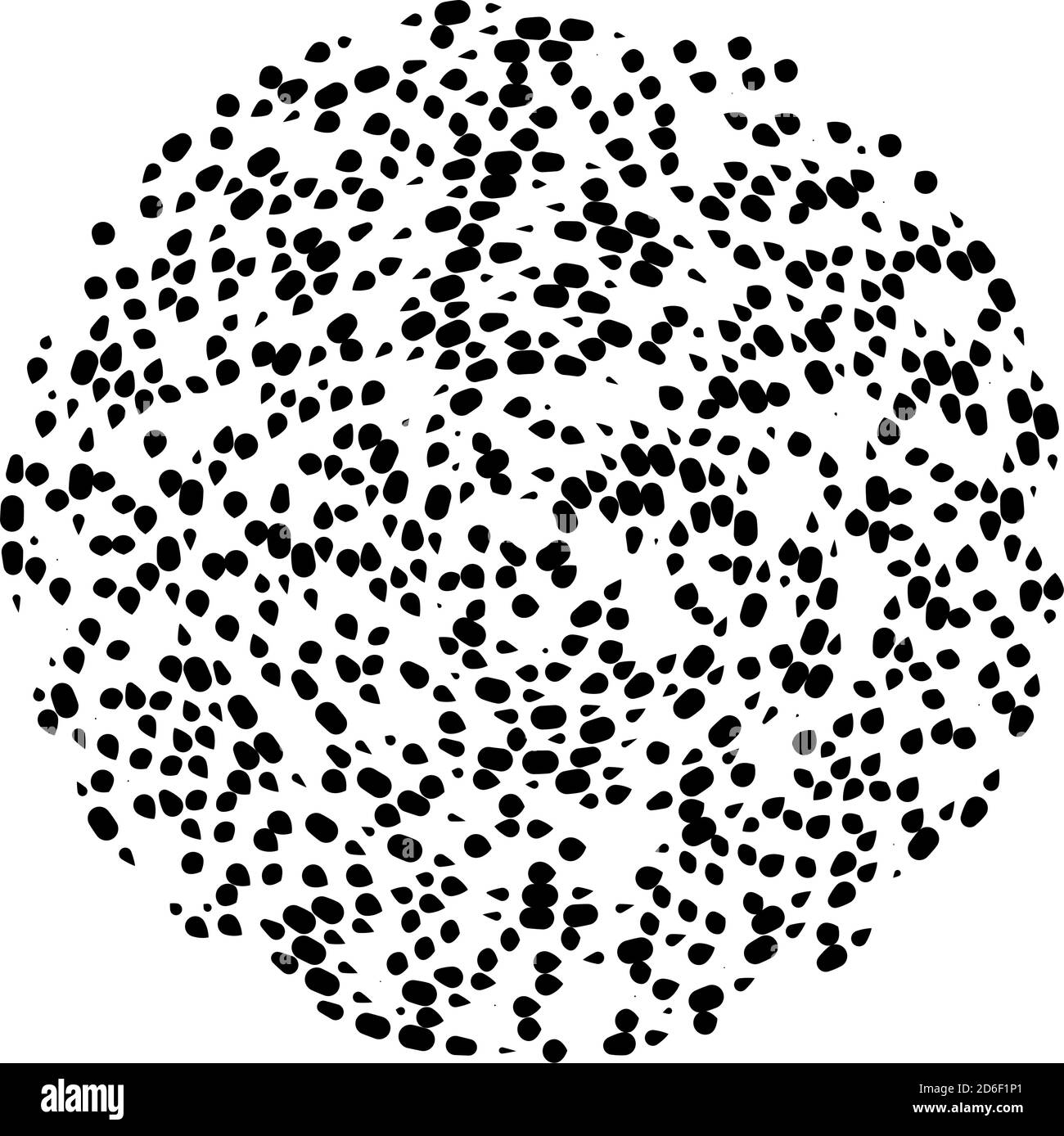 Radial, radiating lines abstract burst element. Concentric whirligig ...