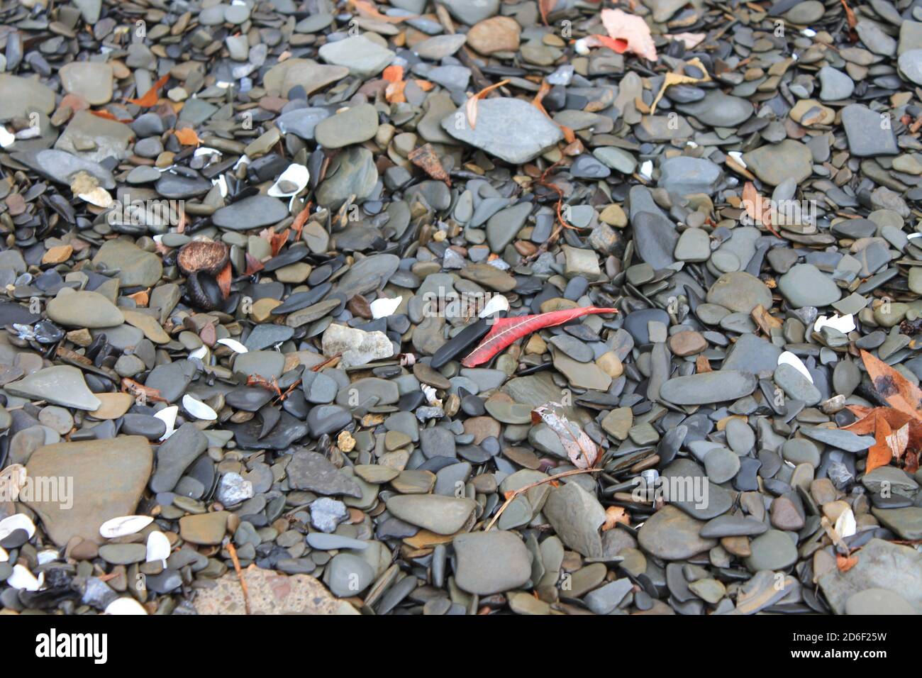 Picture of rocks on the shore of a lake Stock Photo - Alamy