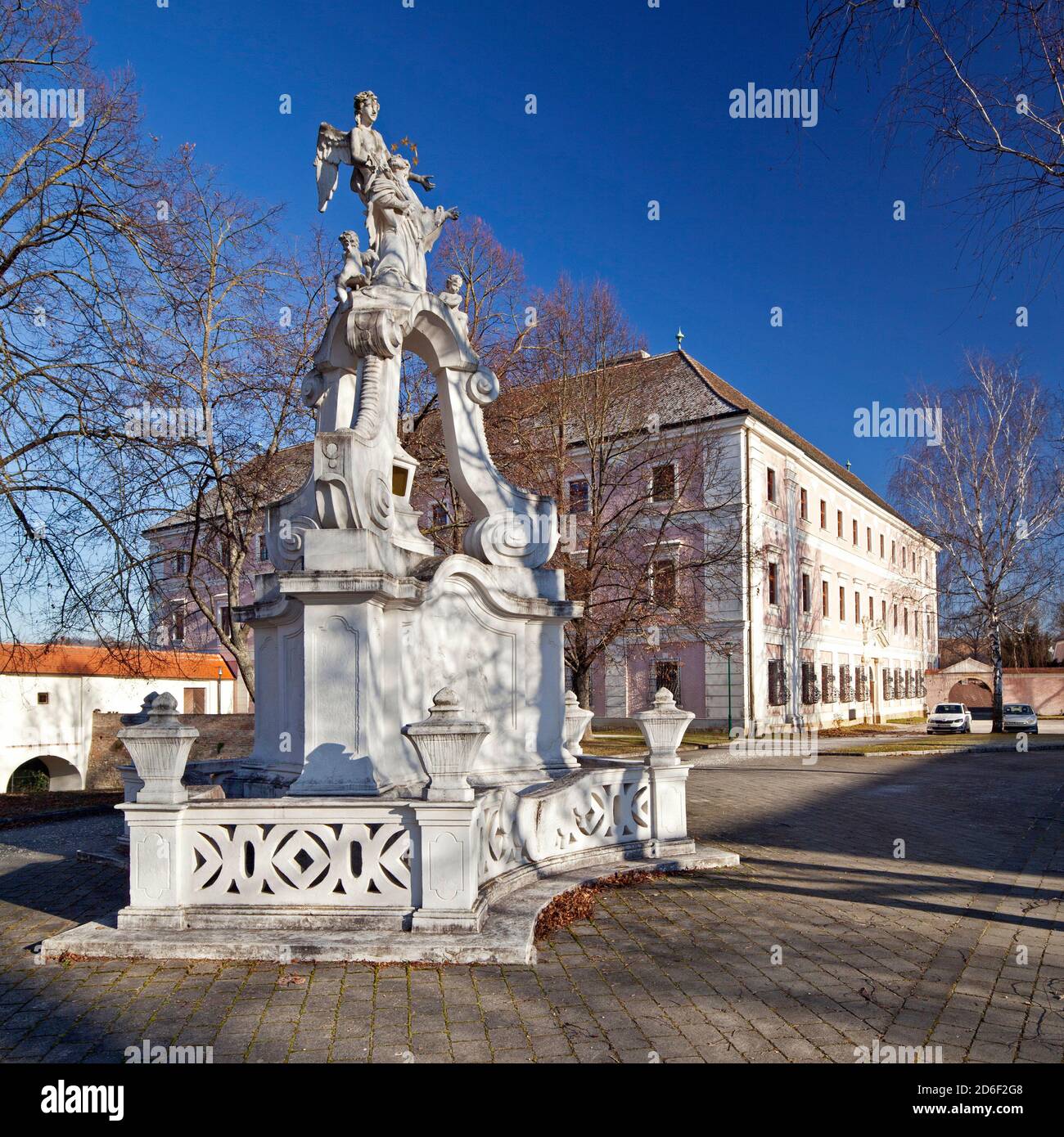 The Minorite Monastery Asparn, Lower Austria Stock Photo - Alamy