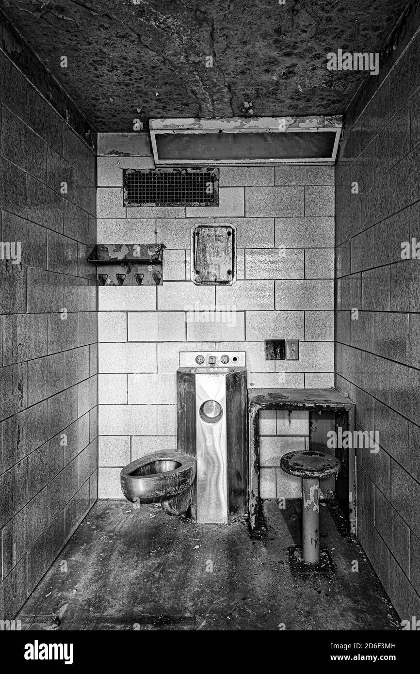 Old Jail Cell Outline