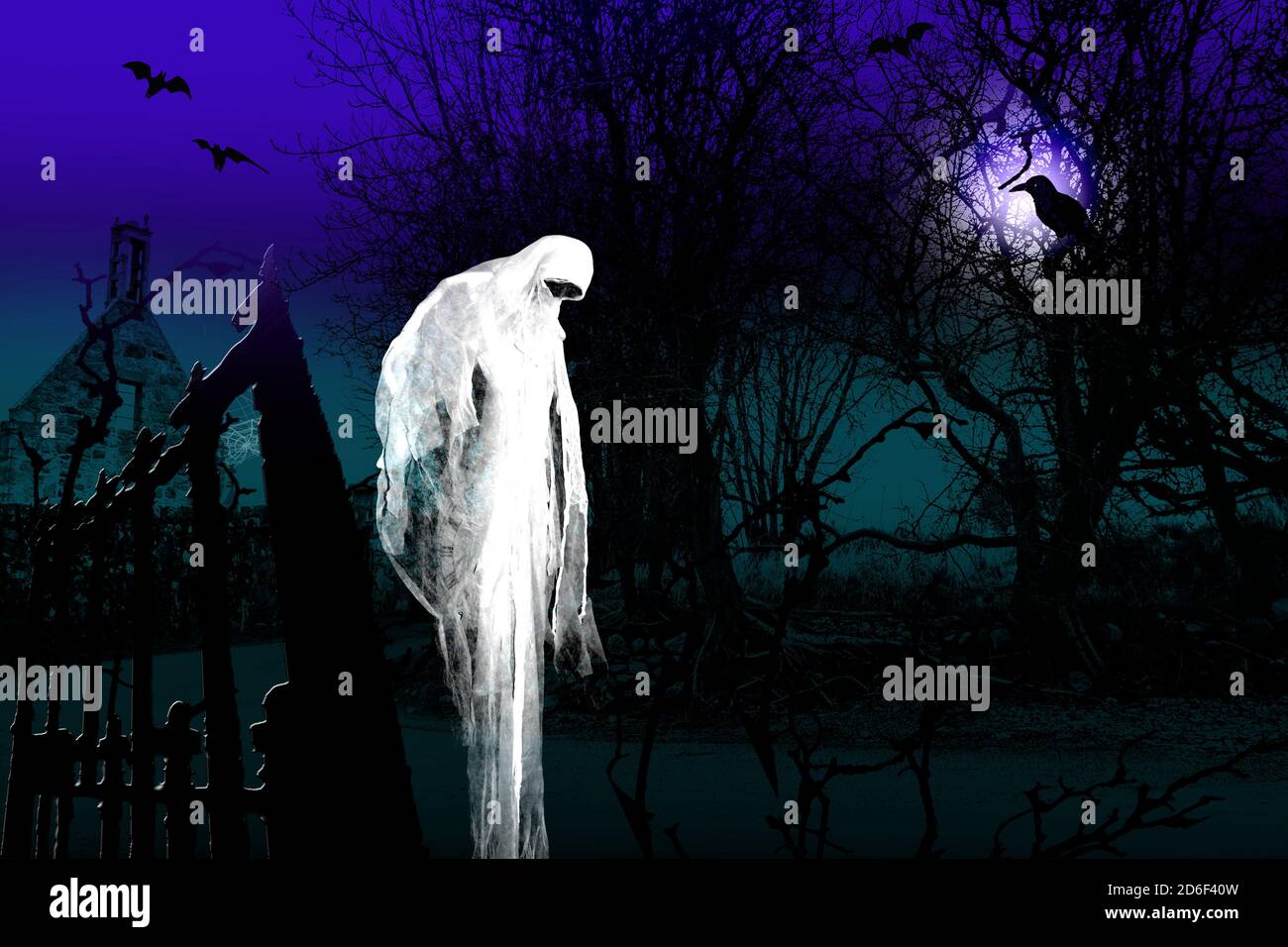 Spooky ghost hi-res stock photography and images - Alamy