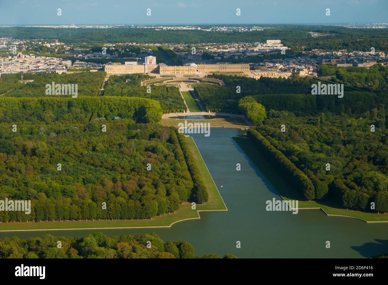 Palace of versailles aerial view hi-res stock photography and images ...