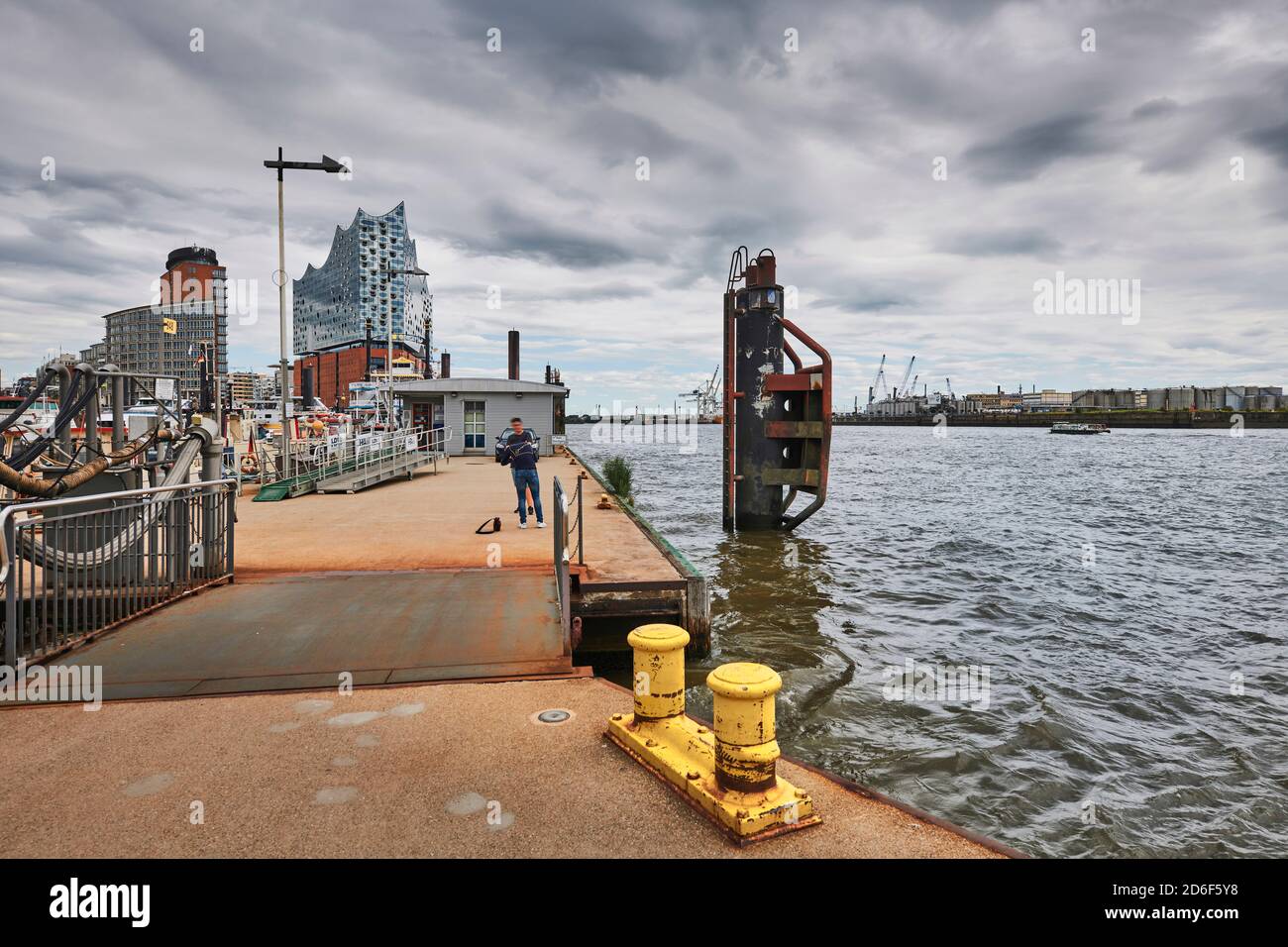 Germany, Northern Germany, port city, Hamburg, seaport, Elbe, Hamburg ...