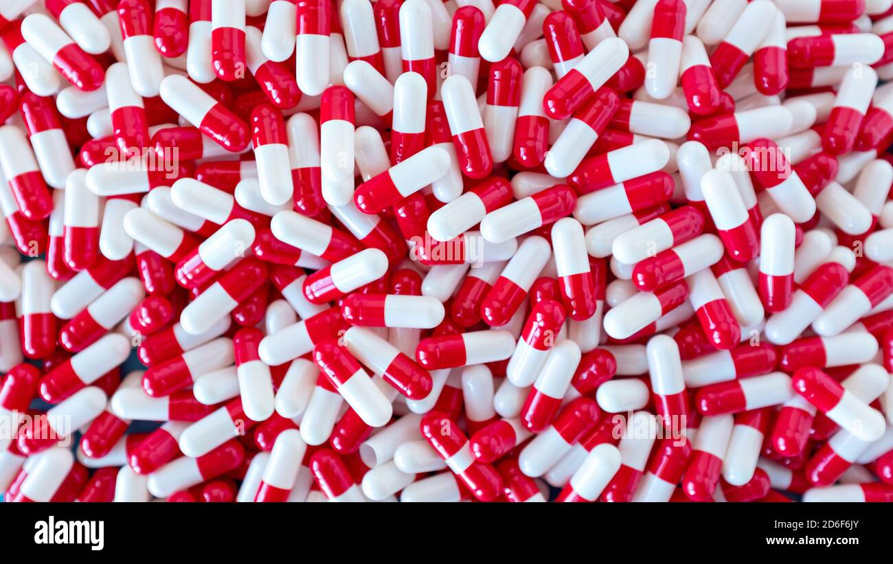 Closeup shot of capsule medications Stock Photo - Alamy