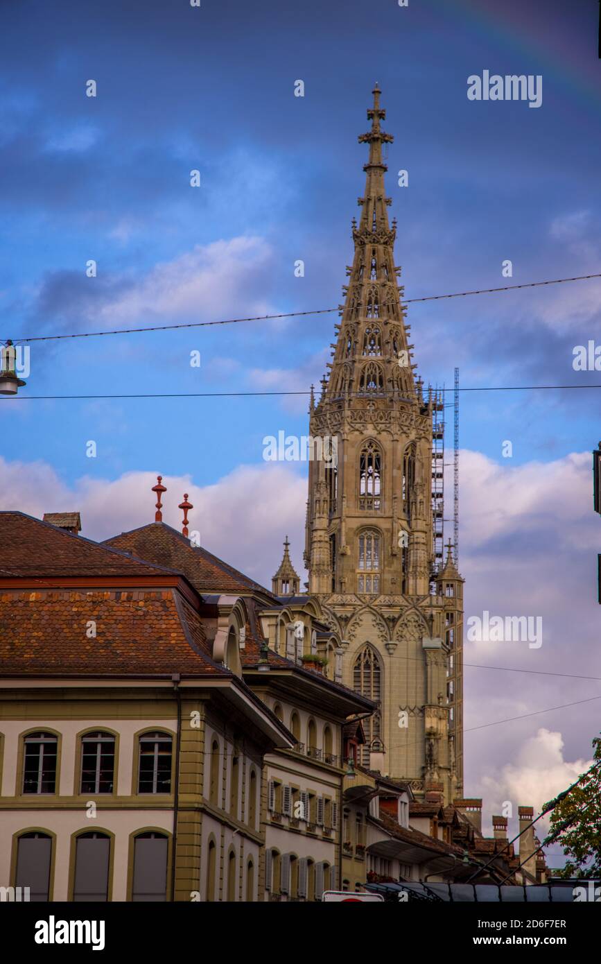 The cathedral of Bern in Switzerland Stock Photo - Alamy