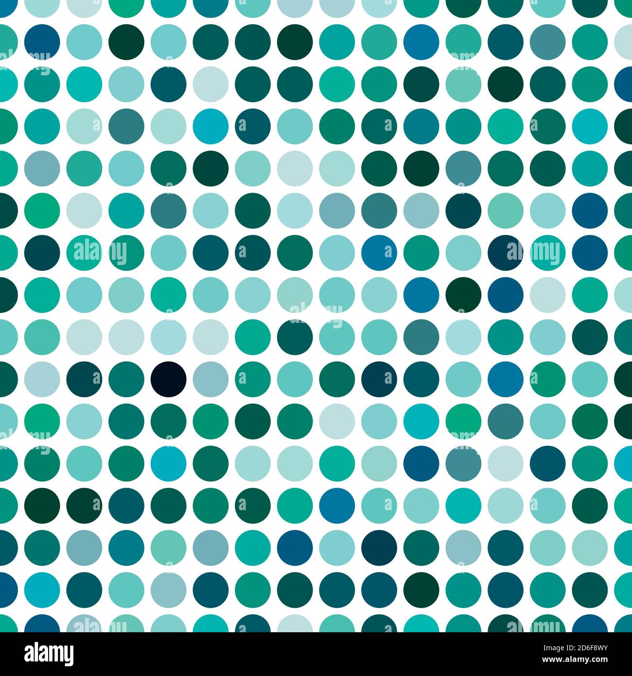 Circles, dots, polka-dots seamlessly repeatable colorful pattern ...