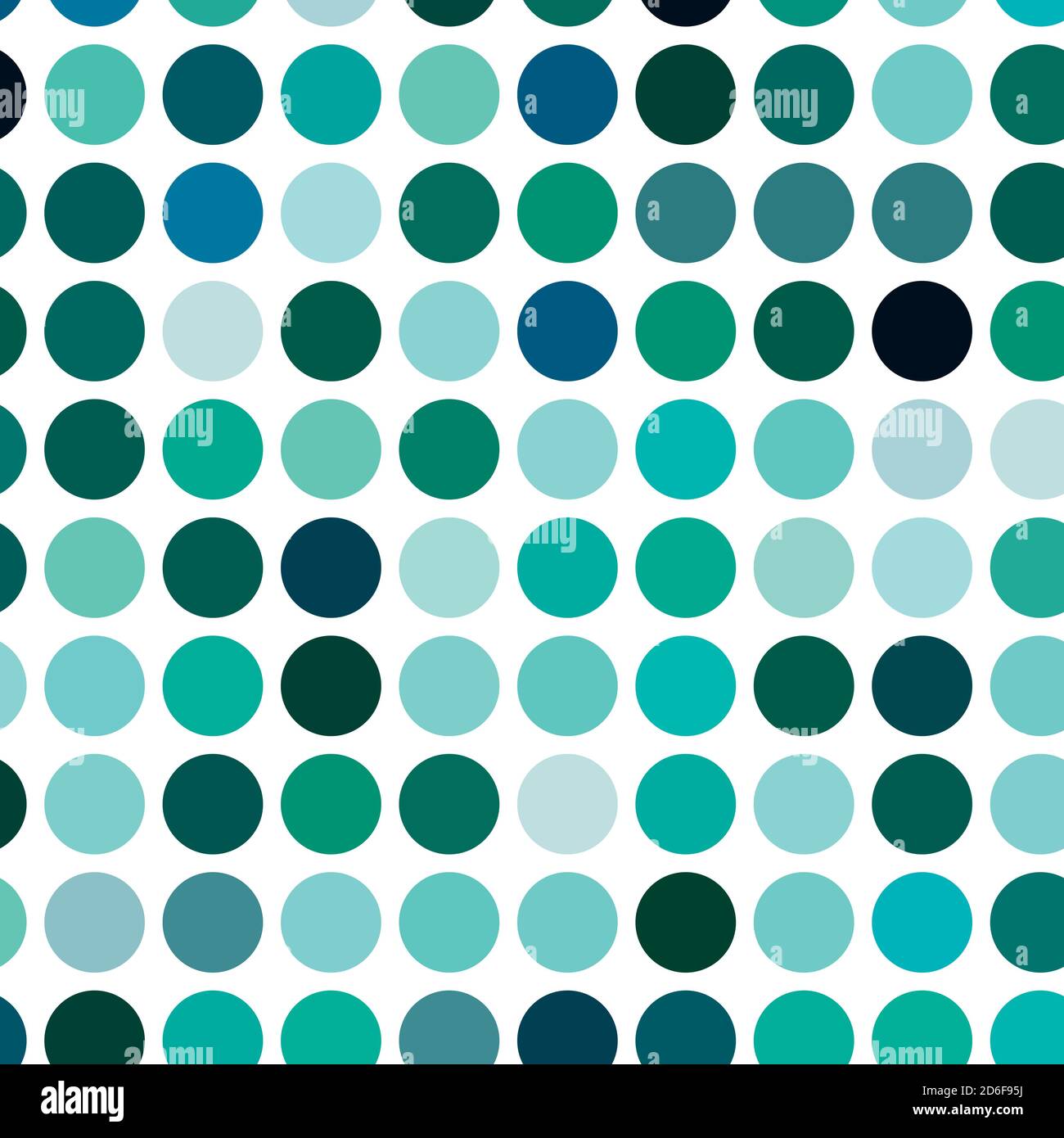 Circles, dots, polka-dots seamlessly repeatable colorful pattern ...