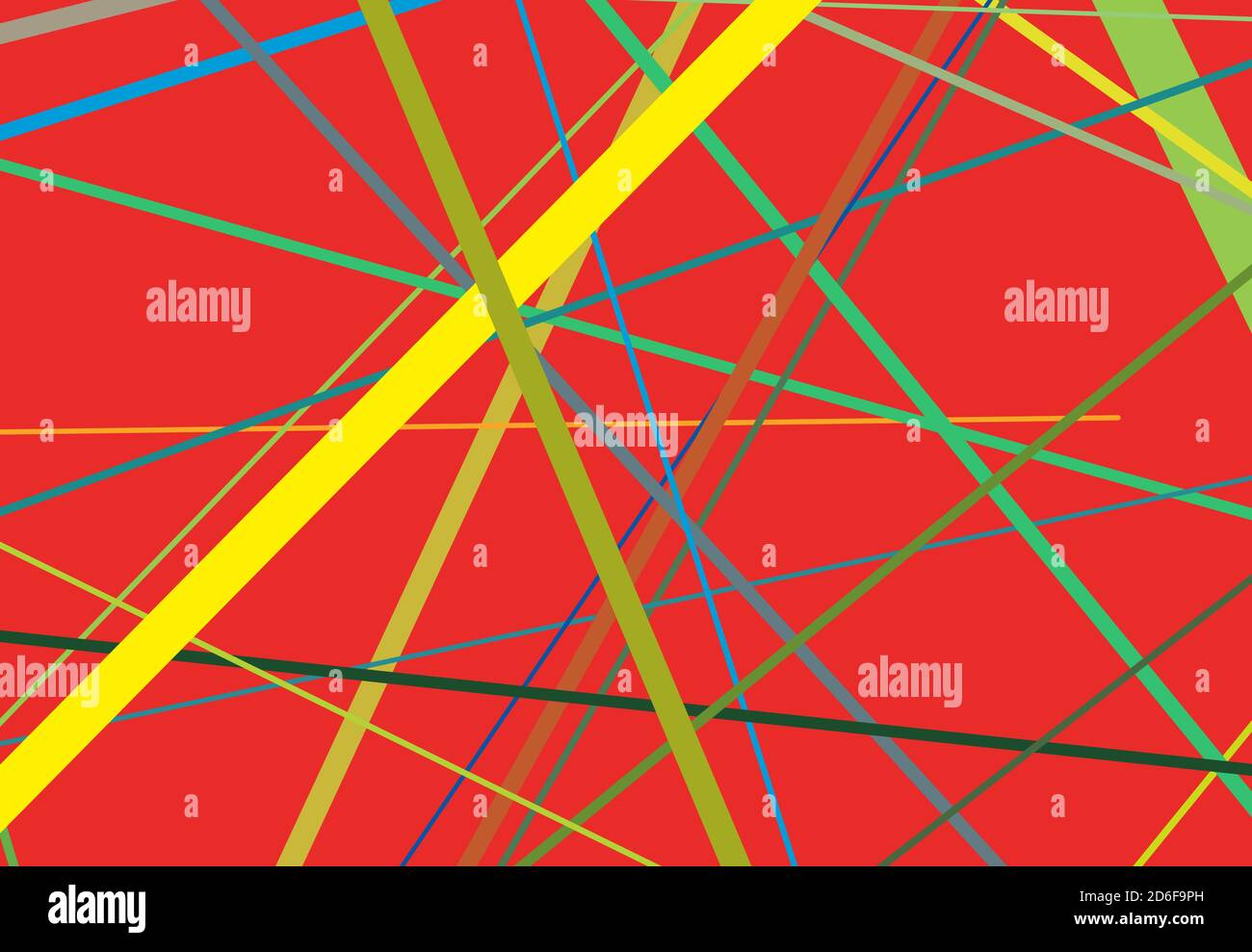 Random oblique, tilt, skew intersecting lines, stripes abstract vector art. Abstract colorful ...