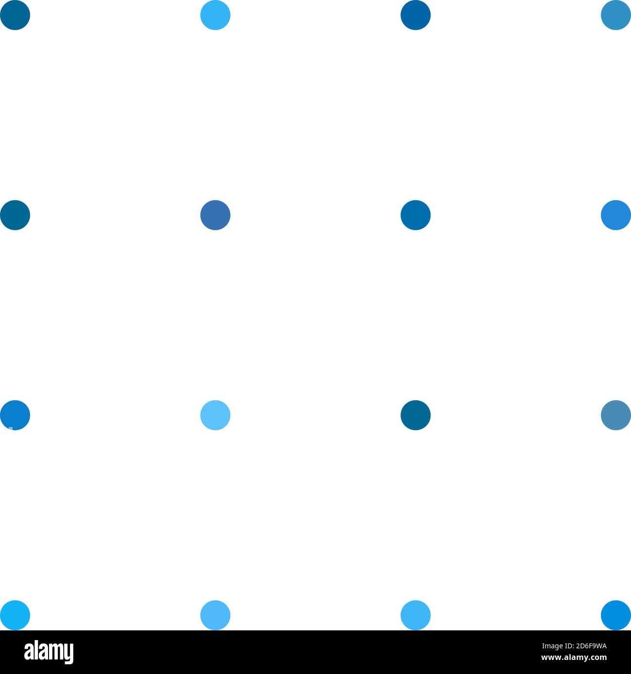 Circles, dots, polka-dots seamlessly repeatable colorful pattern ...