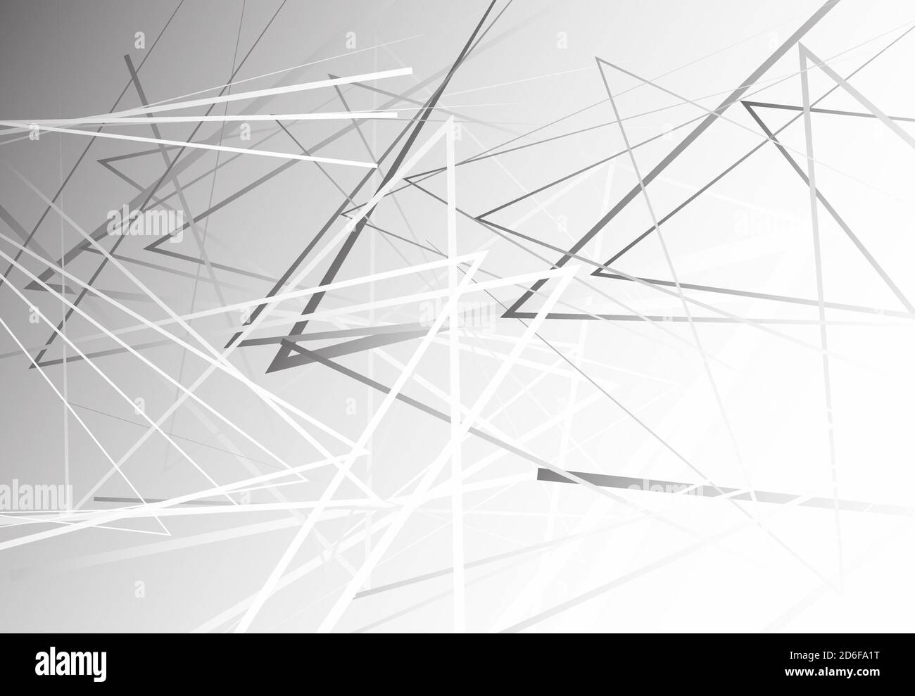 Abstract intersecting, zig-zag; criss-cross lines, strips light, gray, black and white ...