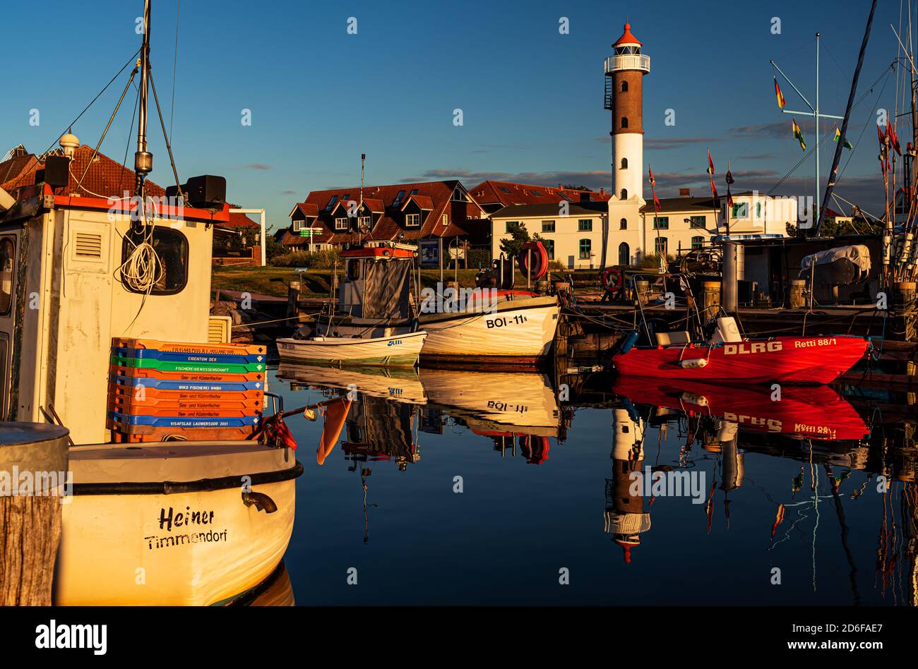 Harbor in Timmendorf, Poel Island Stock Photo - Alamy