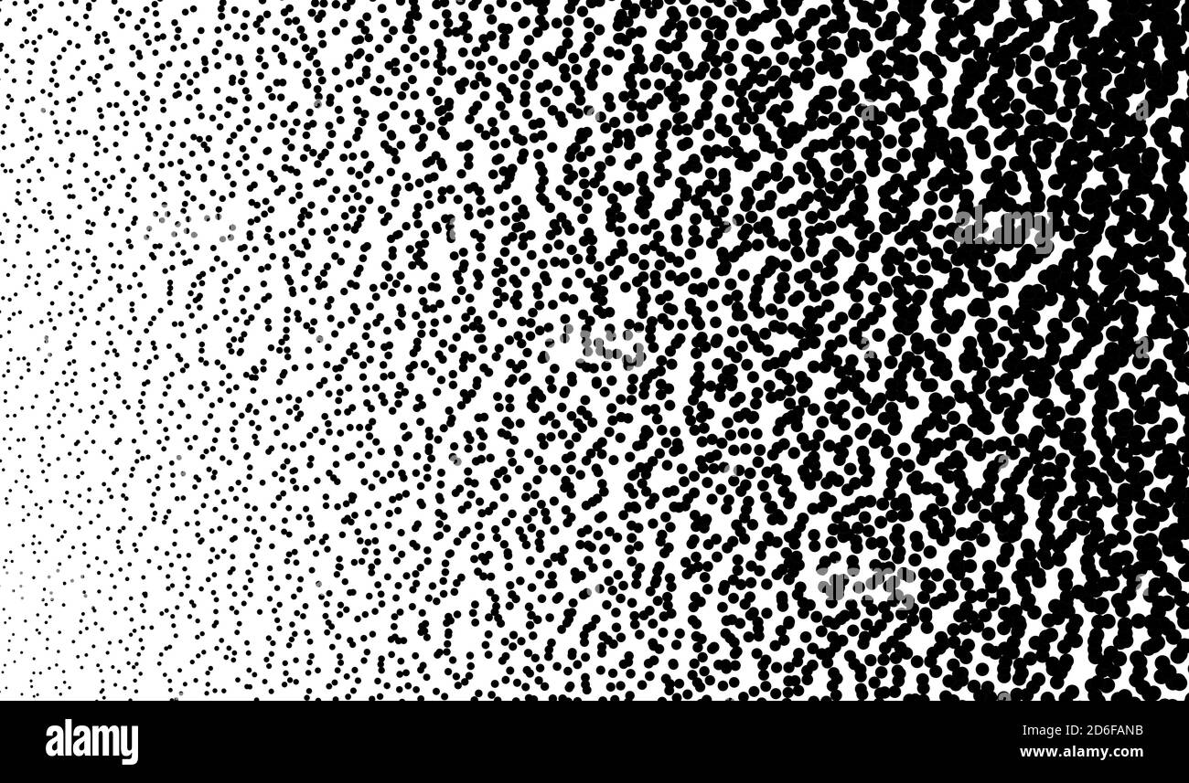 Random circles, dots. Speckles, freckle illustration. Pointillist ...