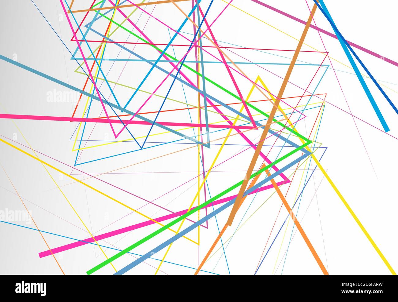 Edgy, angular lines abstract vector art. Abstract zig-zag; criss-cross ...