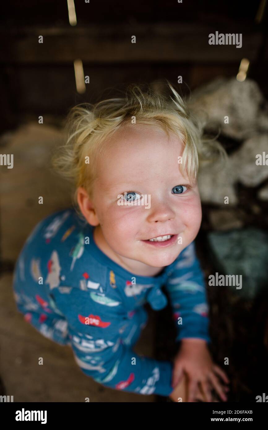 Hair growing close up head hi-res stock photography and images - Alamy