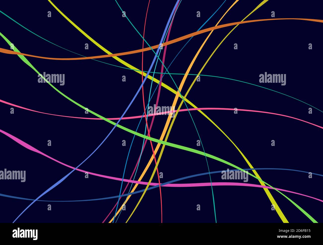 Squiggly, squiggle wavy, waving random lines abstract background ...