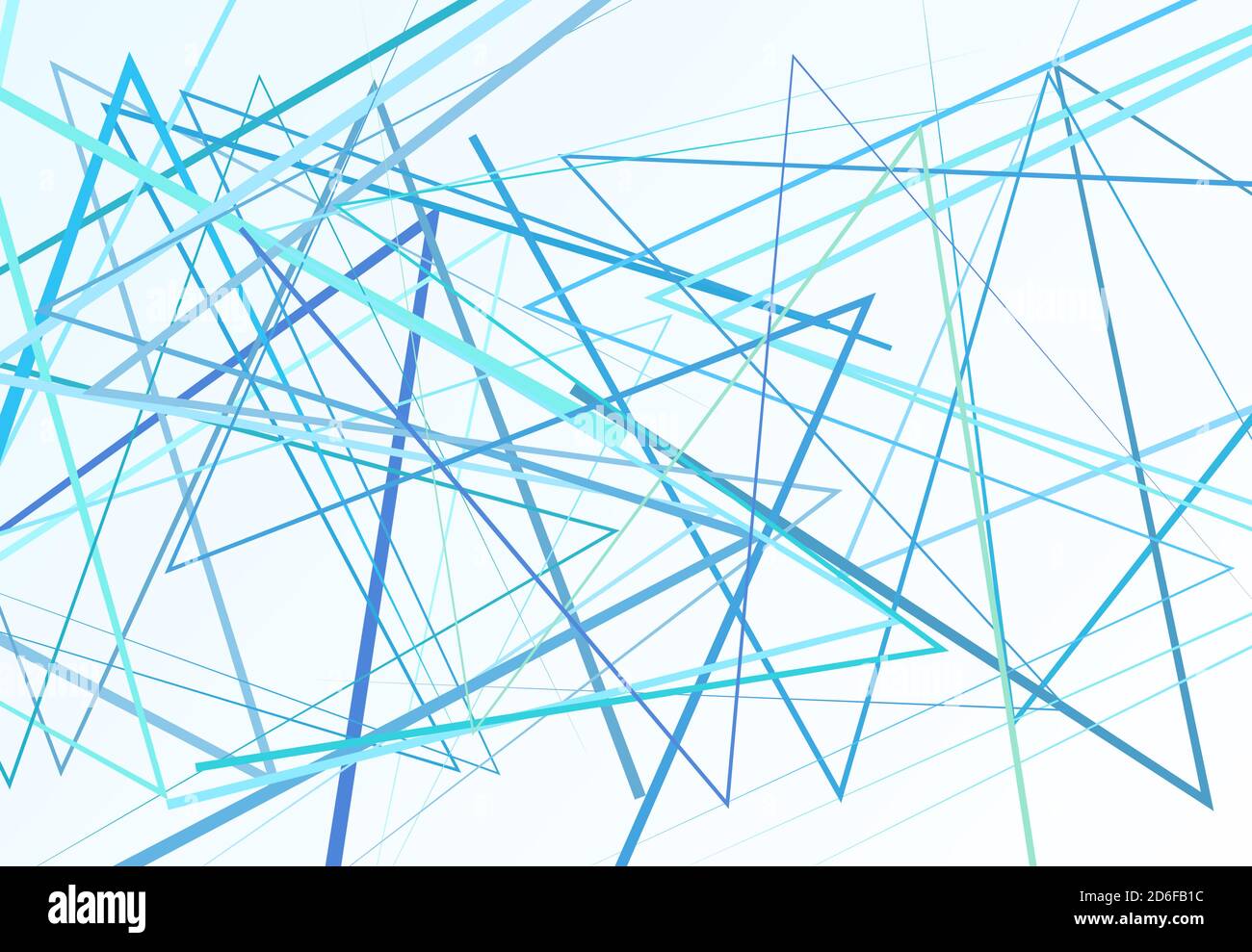 Edgy, angular lines abstract vector art. Abstract zig-zag; criss-cross ...