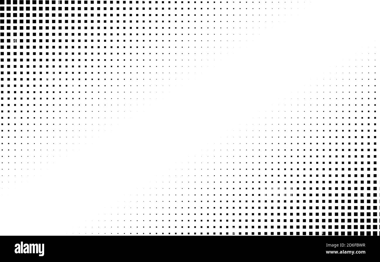 Squares halftone geometric background pattern and texture vector ...