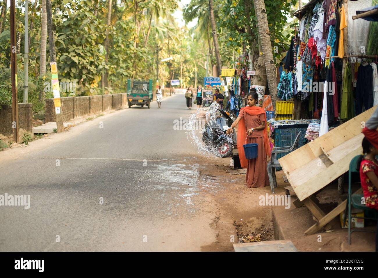 Goa stalls hi-res stock photography and images - Alamy