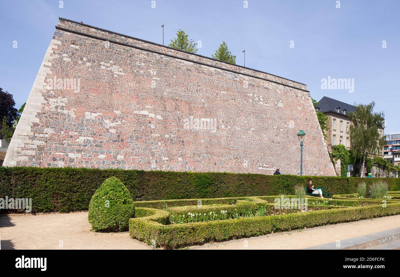 Old customs, bastion of Bonn's city fortifications, Bonn, North Rhine ...