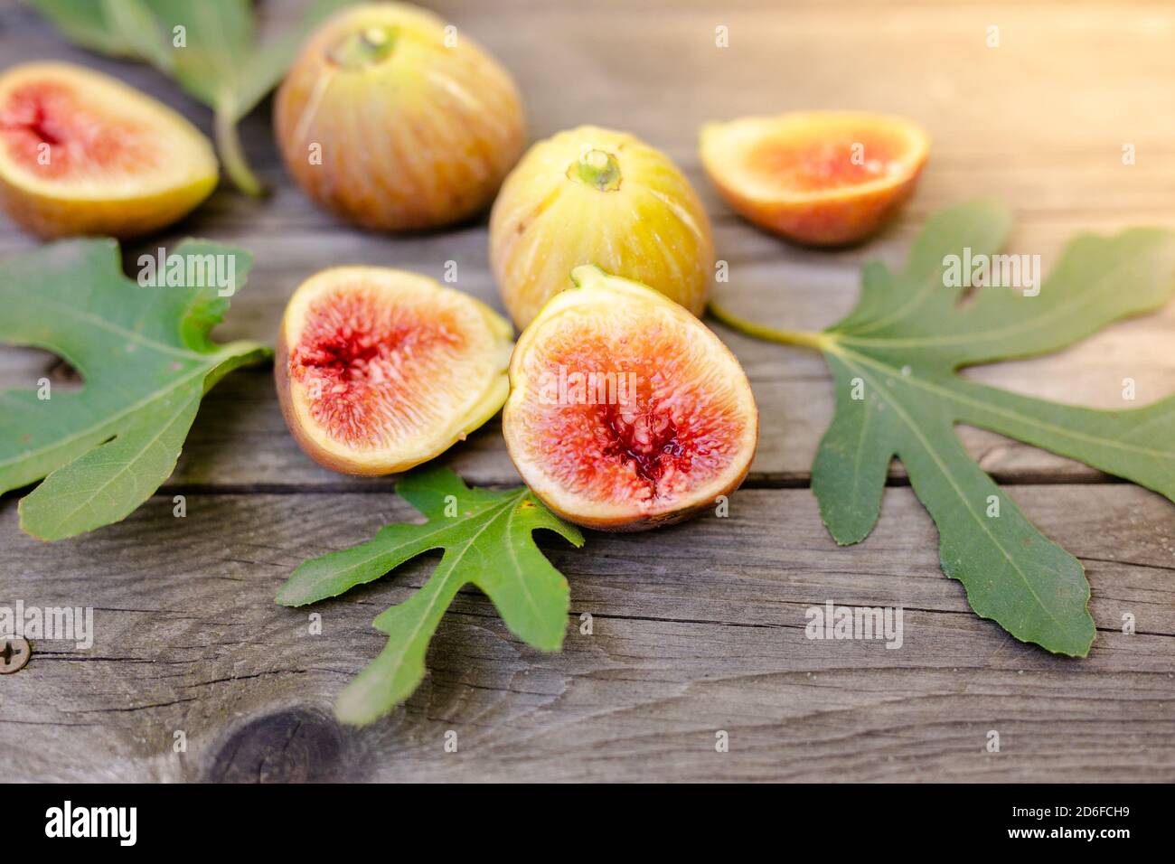 Fresh ripe figs on dark table. Healthy mediterranean fig fruit. Fresh ...