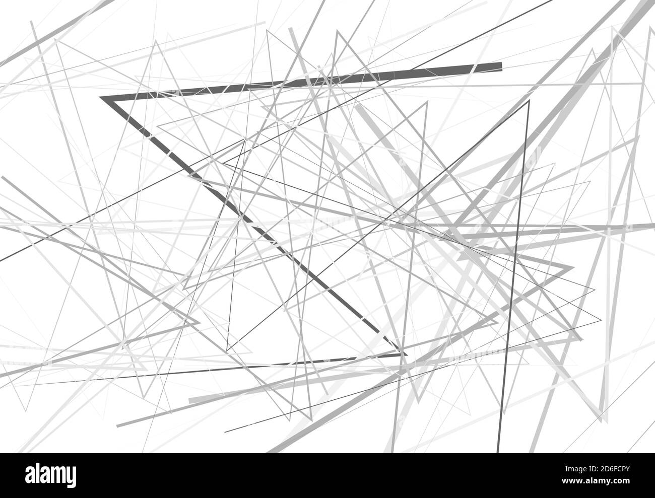 Edgy, angular lines abstract vector art. Abstract zig-zag; criss-cross ...