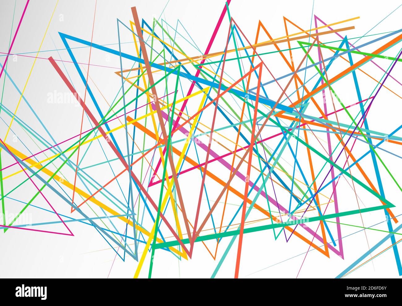 Edgy, angular lines abstract vector art. Abstract zig-zag; criss-cross ...