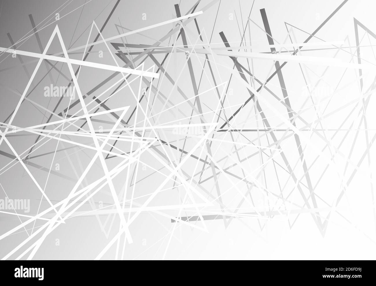 Abstract intersecting, zig-zag; criss-cross lines, strips light, gray, black and white ...