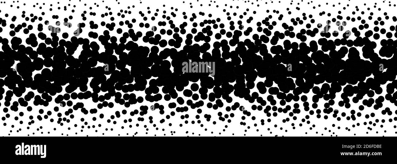 Random circles, dots. Speckles, freckle illustration. Pointillist ...