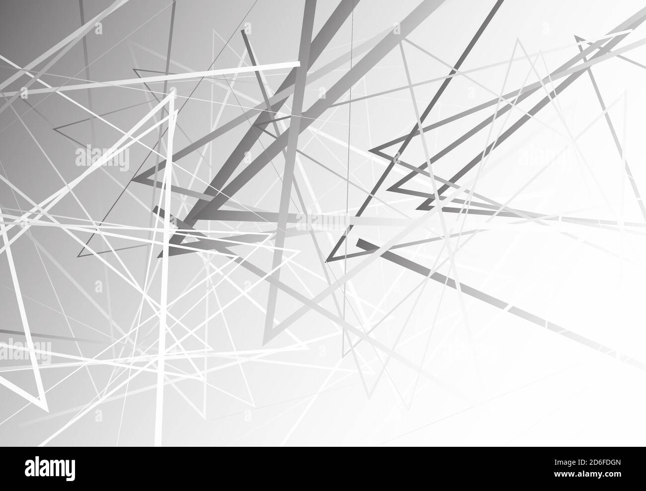 Abstract intersecting, zig-zag; criss-cross lines, strips light, gray, black and white ...