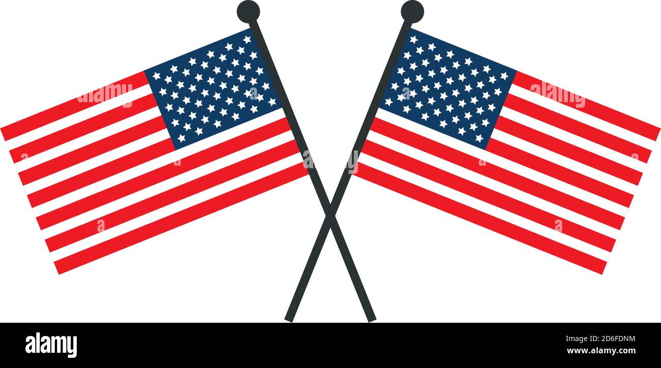 usa flags icons vector design Stock Vector Image & Art - Alamy