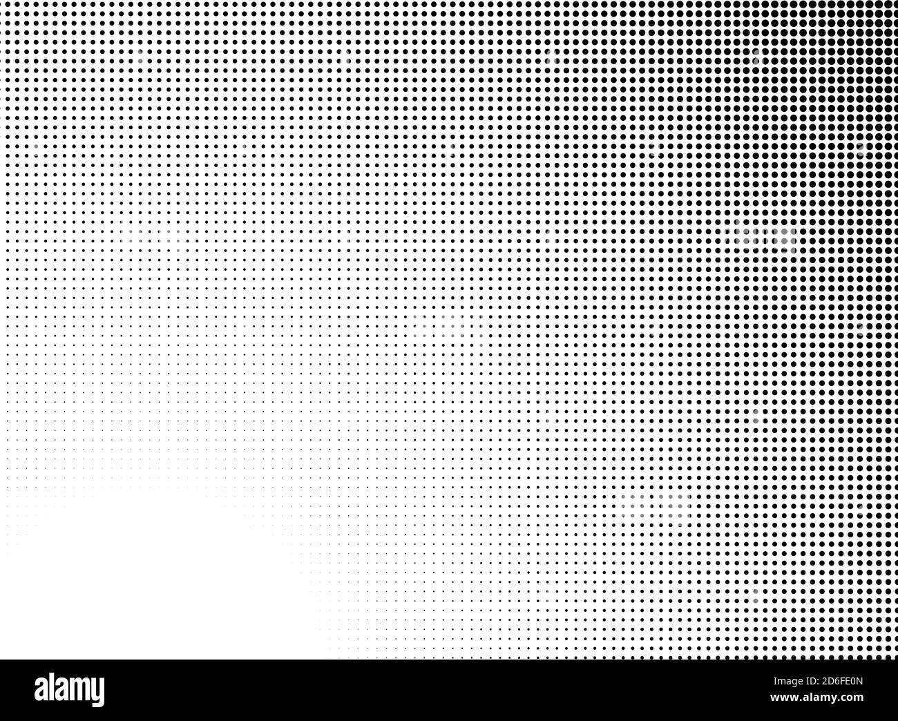 Circle halftone, screentone vector illustrations. Dots, dotted ...