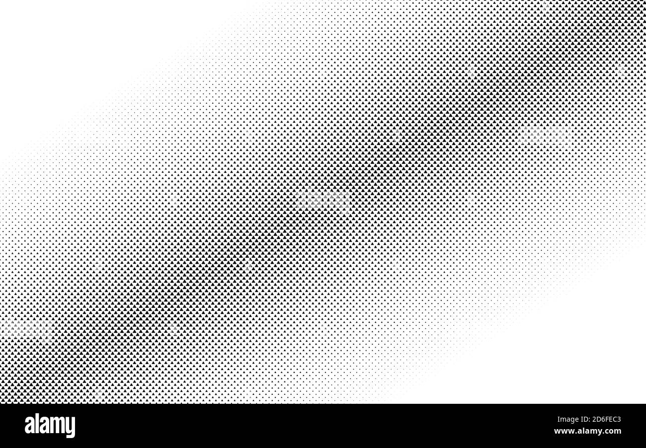 Triangles halftone vector illustration. Triangle geometric background ...