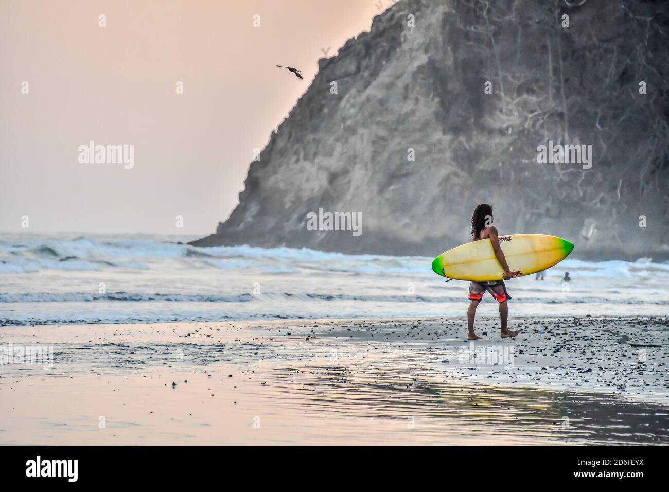 sea in samara nicoya costa rica central america Stock Photo - Alamy