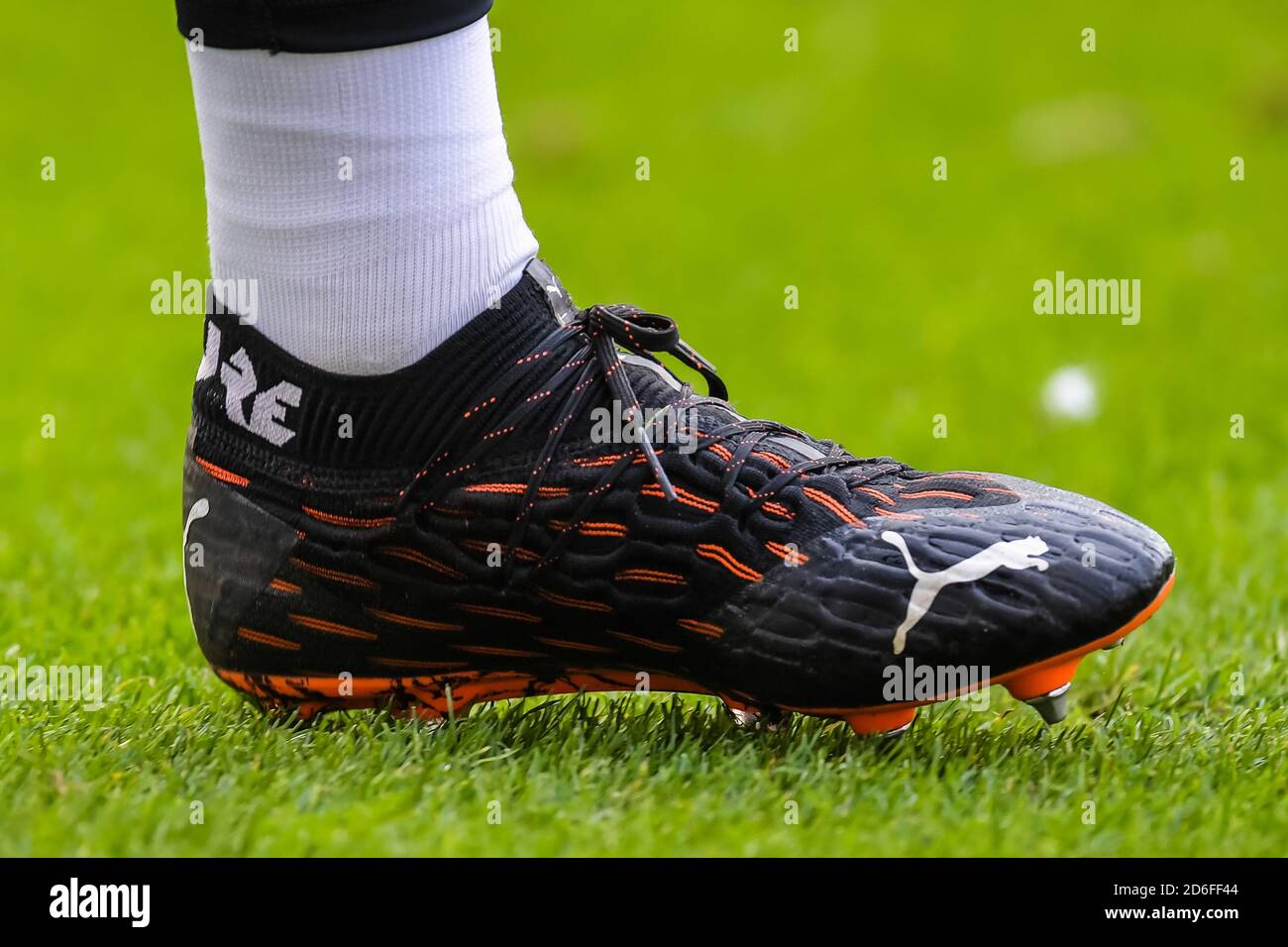 UTRECHT, NETHERLANDS - OCTOBER 13: Puma Future shoe during the ...