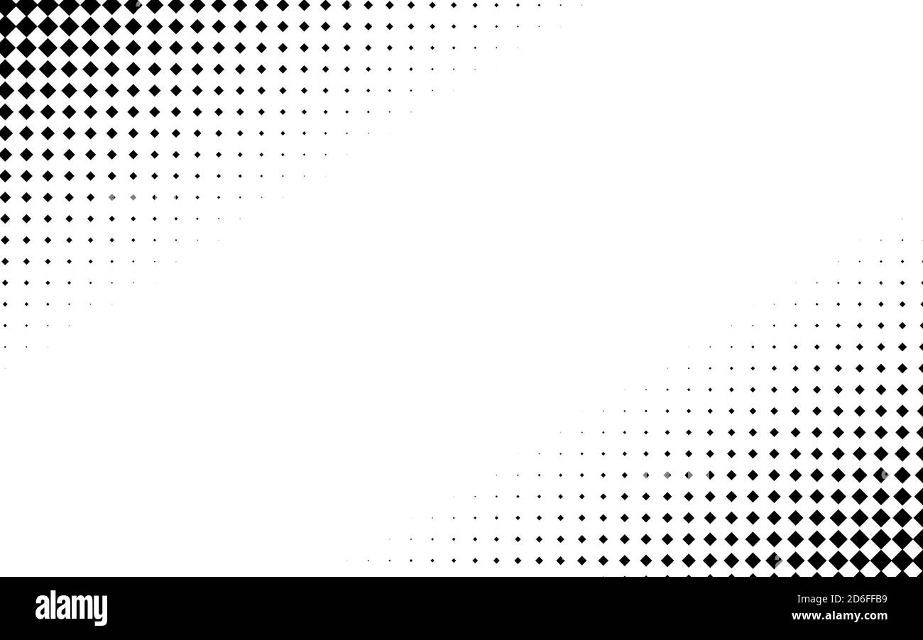 Squares halftone geometric background pattern and texture vector ...