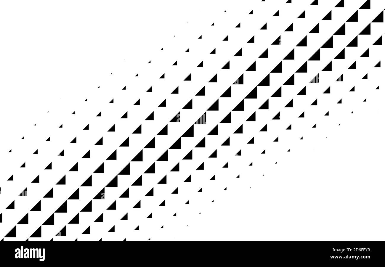 Triangles halftone vector illustration. Triangle geometric background ...