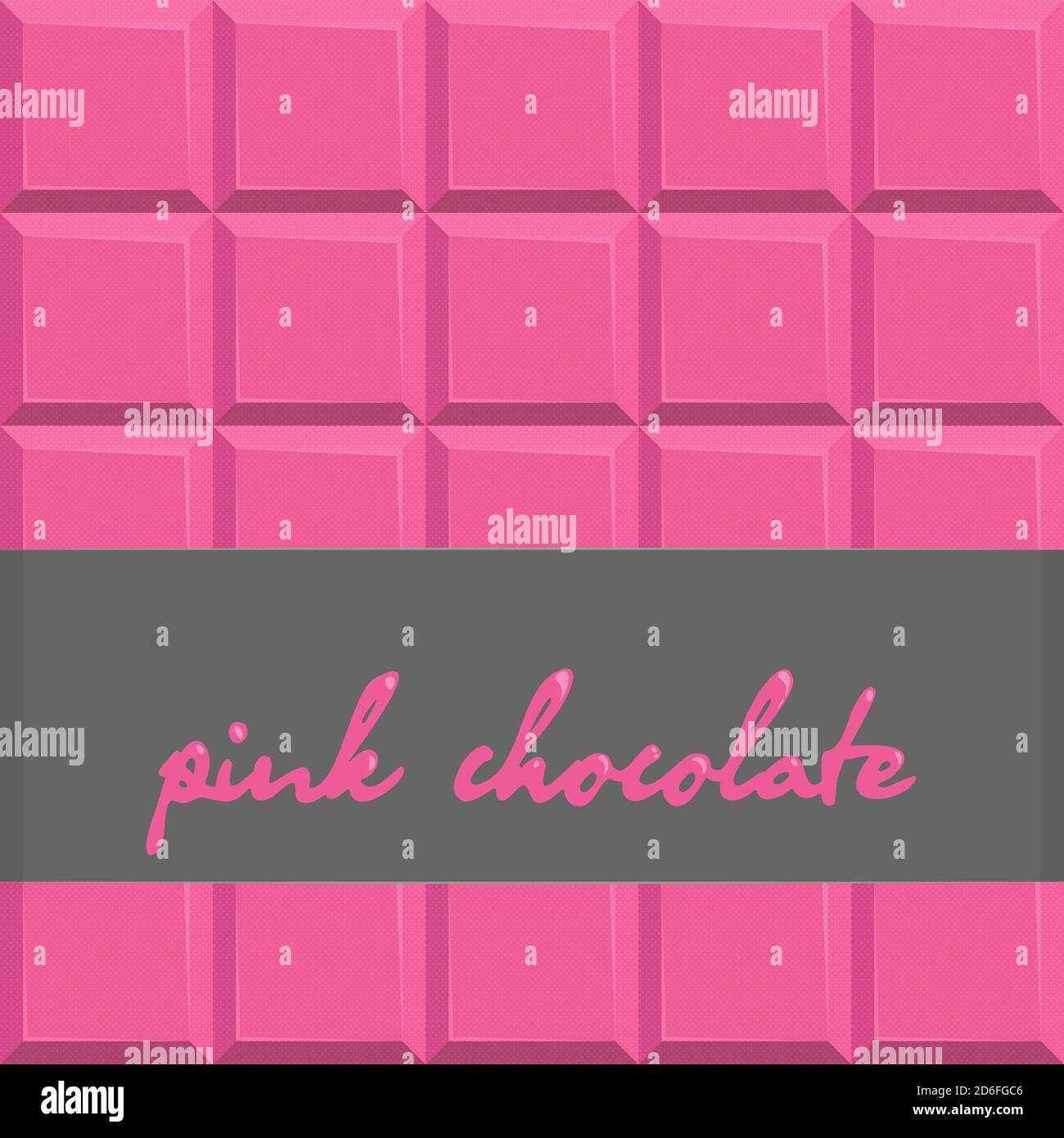 Pink chocolate background. Seamless pattern with texture of chocolate ...