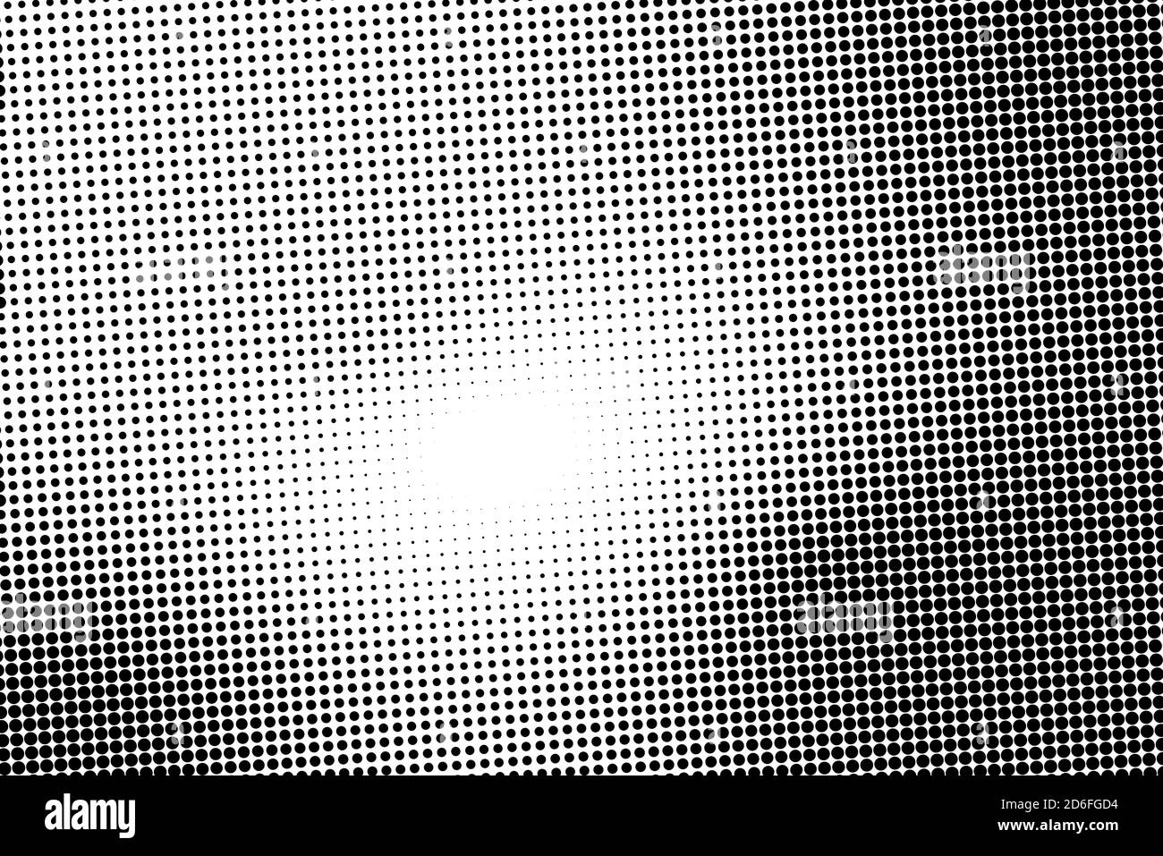 Circle halftone, screentone vector illustrations. Dots, dotted ...