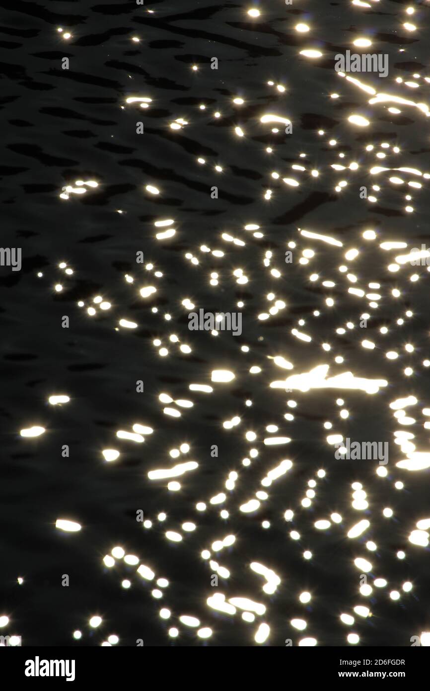 Lake, water surface, sparkle Stock Photo - Alamy