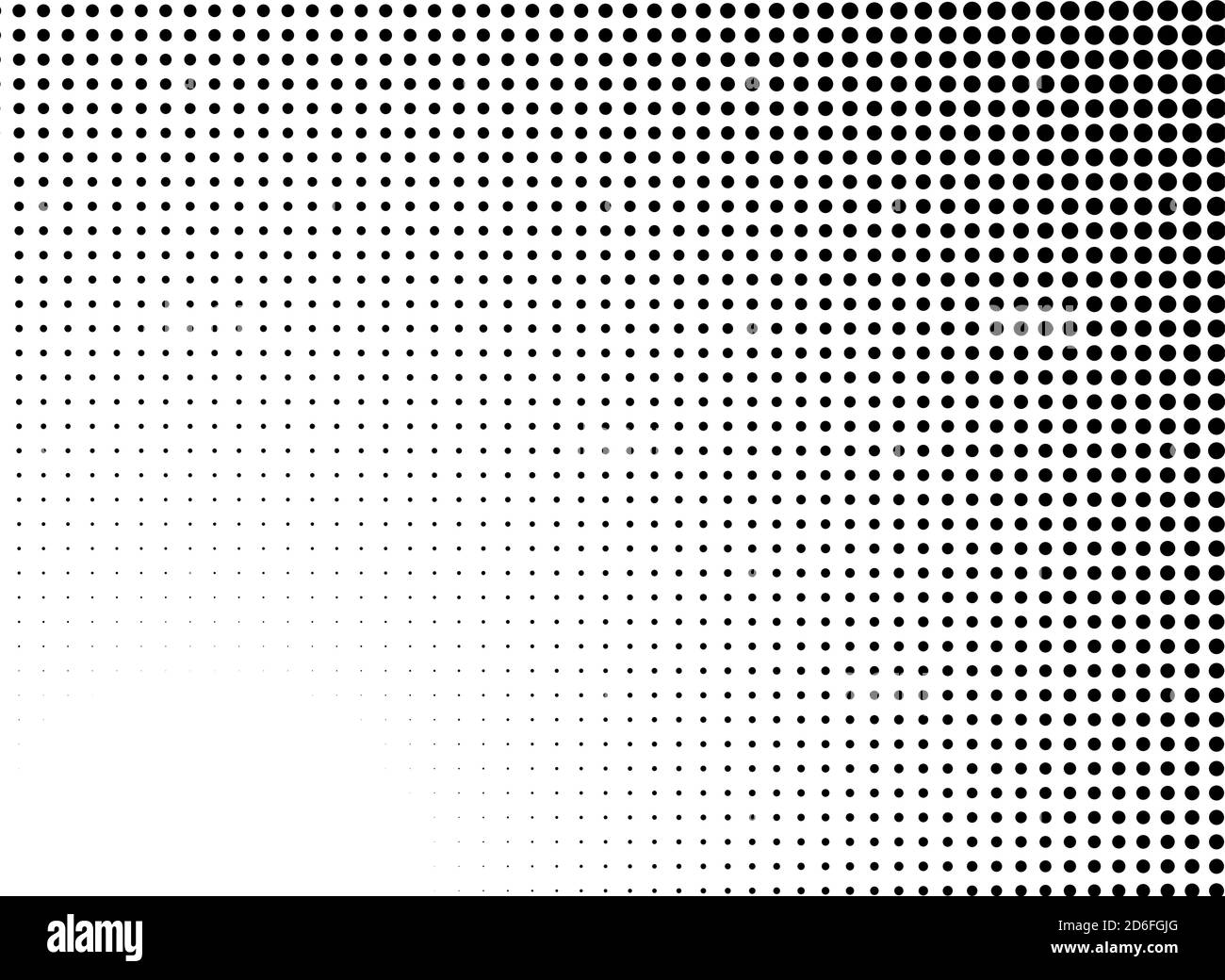 Circle halftone, screentone vector illustrations. Dots, dotted ...