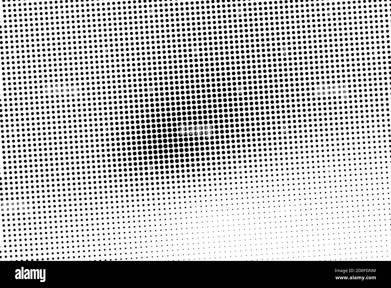 Circle halftone, screentone vector illustrations. Dots, dotted ...