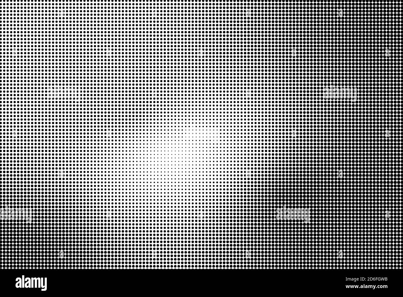 Circle halftone, screentone vector illustrations. Dots, dotted ...