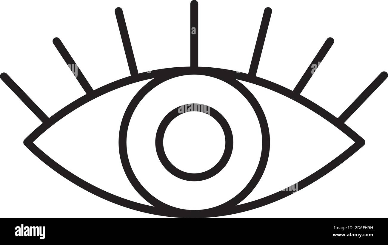 Eye Sticker Vector at Maddison Helms blog