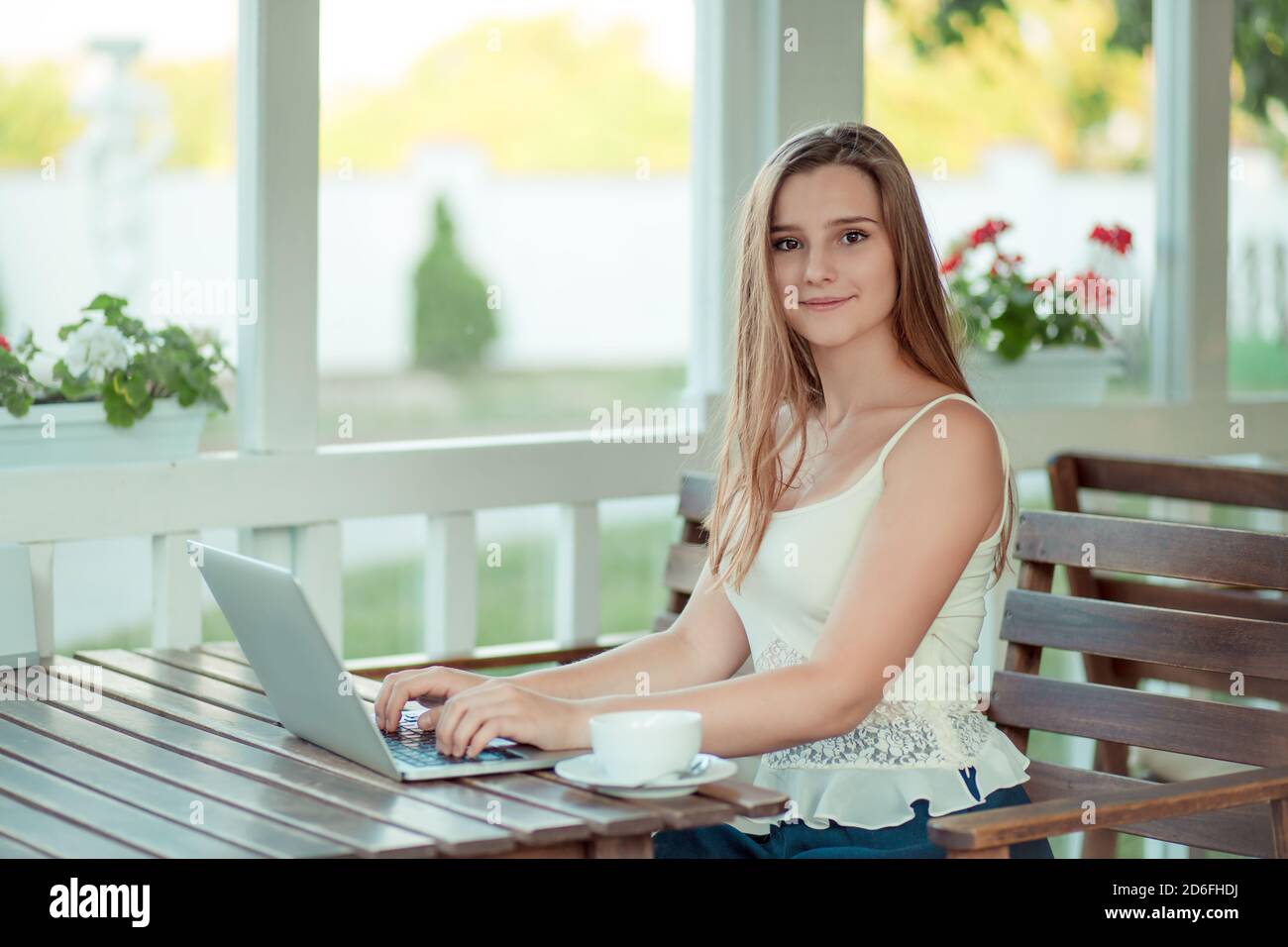 Sited Girl High Resolution Stock Photography and Images - Alamy