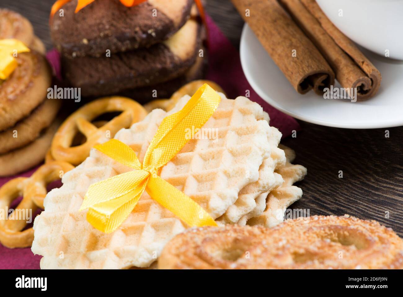 Sweets for coffee break Stock Photo - Alamy
