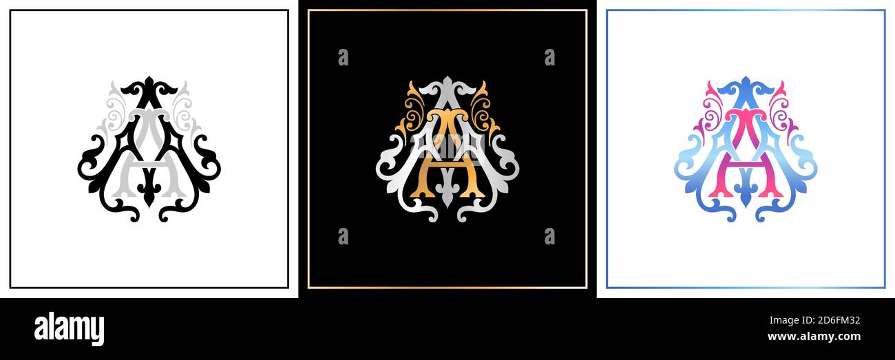 AA monogram, AA initial Wedding , Aa logo company, AA icon business, AA ...