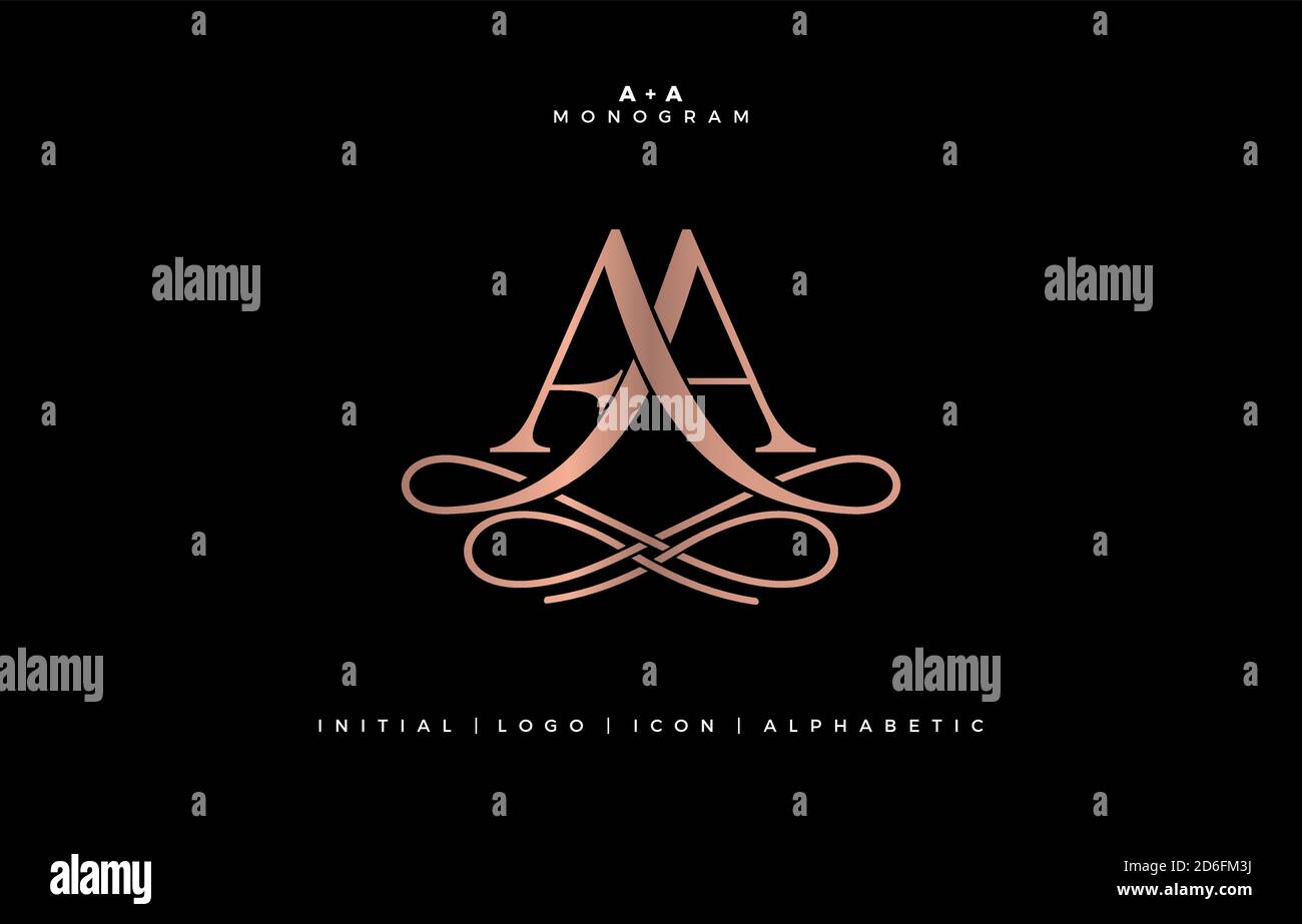 AA Monogram Logo AA Initial Letter Wedding Logo Monogram Logo Company And Icon Business With aa-monogram-logo-aa-initial-letter-wedding-logo-monogram-logo-company-and-icon-business-with