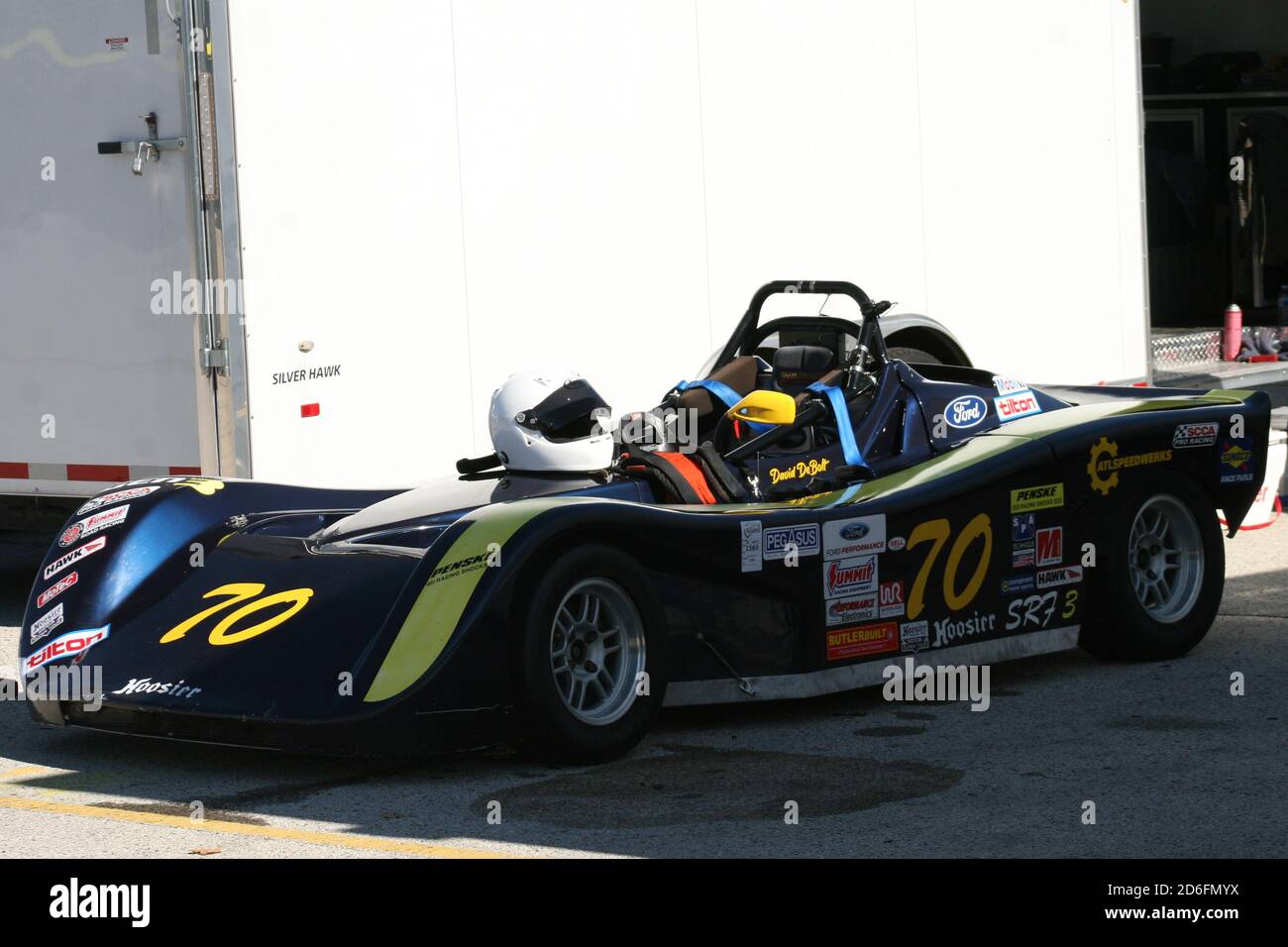 Road America Paddock during the SCCA National Championship Runoff's ...
